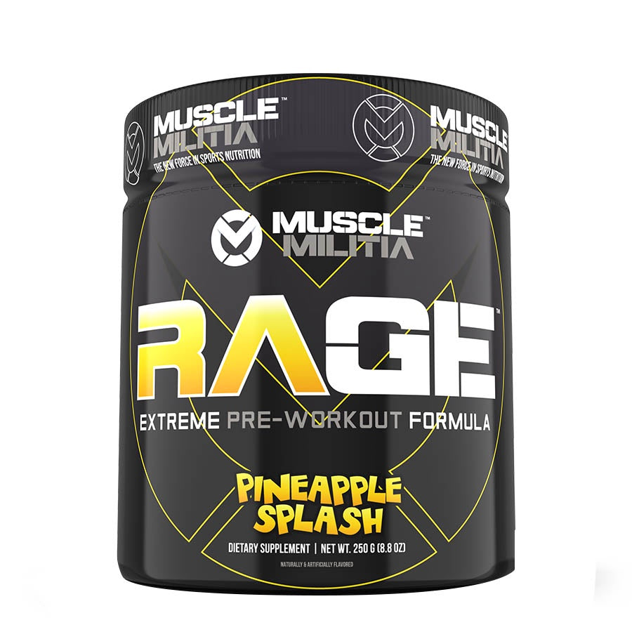 Muscle Militia Rage (25 Serve) 250g | Nutrition Industries Australia